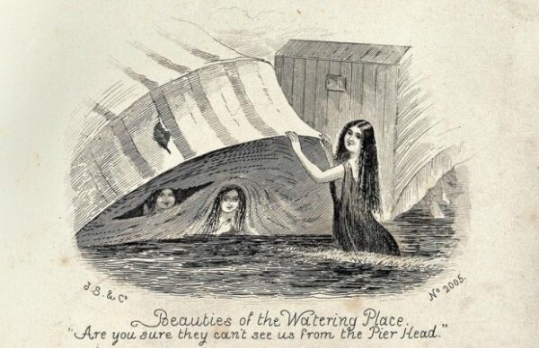 Women and the Victorian bathing machine - Recollections Blog