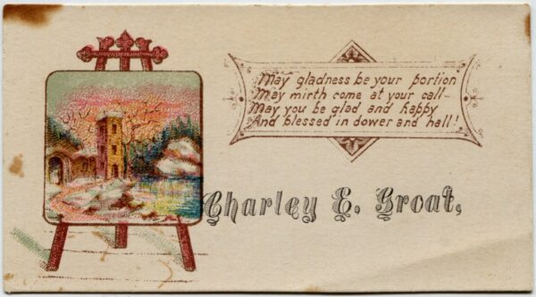 Victorian calling cards - Recollections Blog