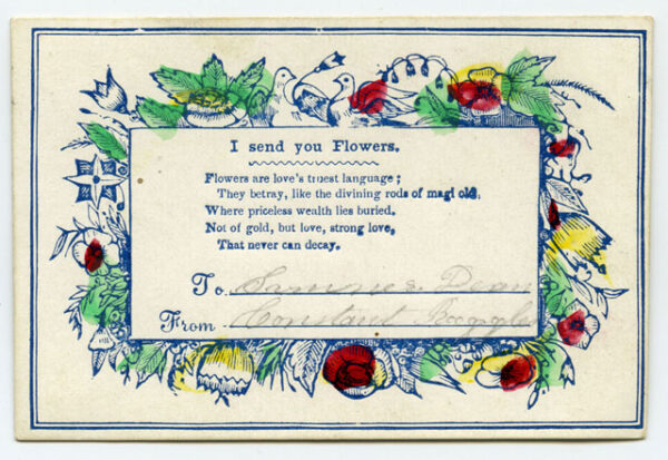 Victorian calling cards - Recollections Blog