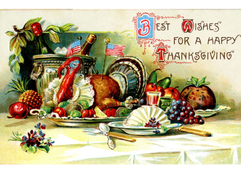 Victorian Greeting Cards for Autumn Holidays - Recollections Blog