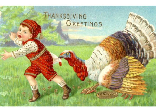 Victorian Greeting Cards for Autumn Holidays - Recollections Blog
