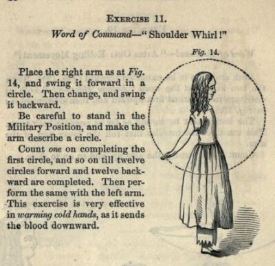 The Victorian home workout - Recollections Blog