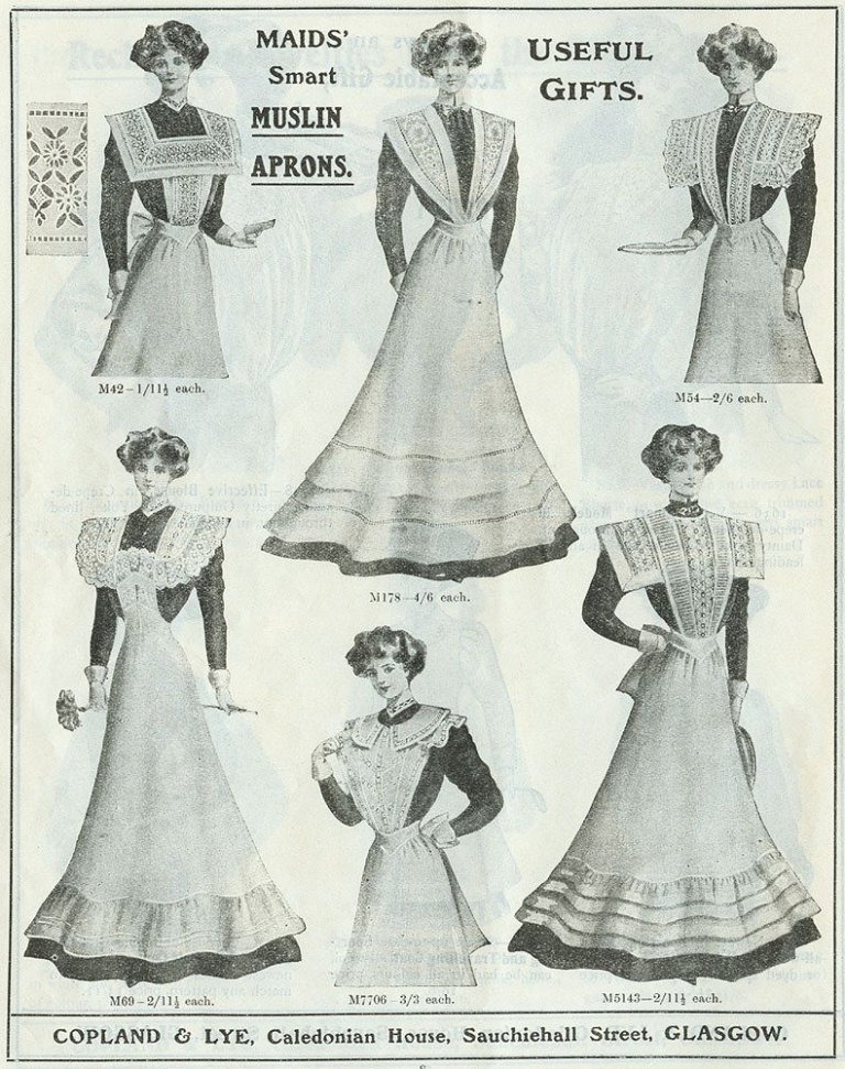 Women's aprons through time - Recollections Blog