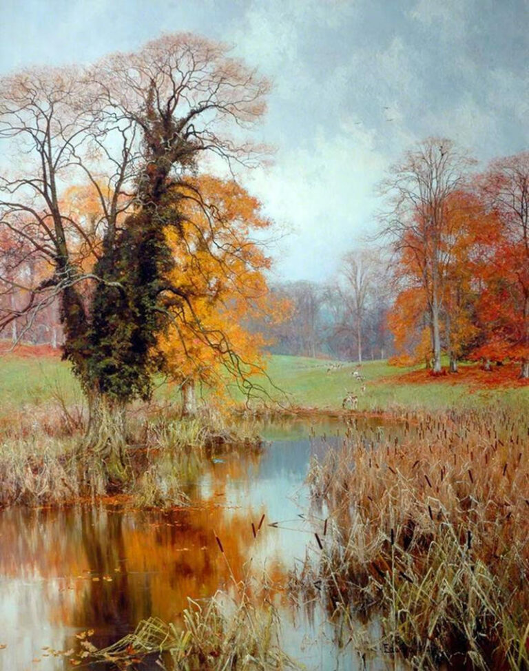 These Victorian-era paintings of autumn leaves will make you love the ...