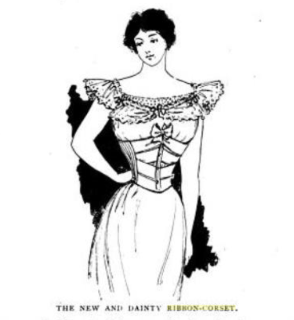 Ribbon corsets - Recollections Blog