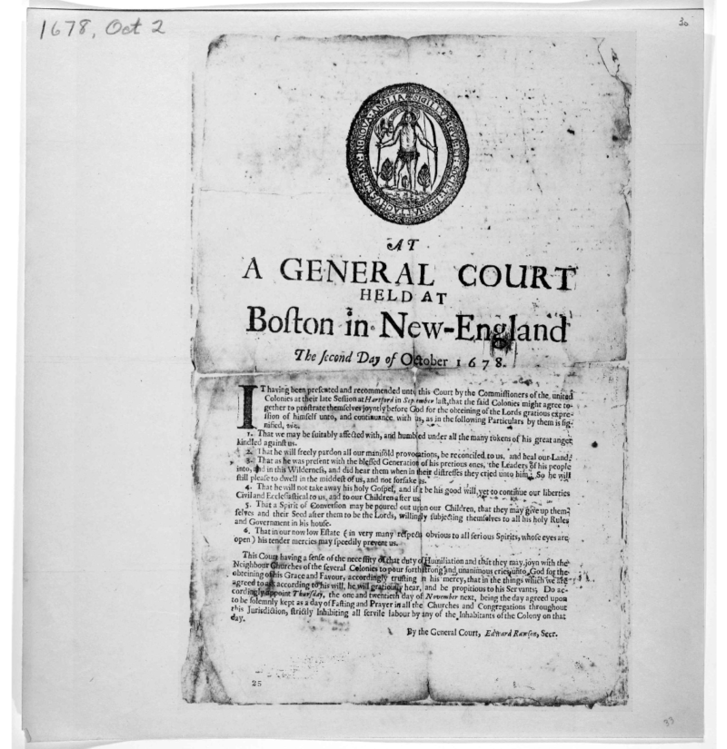America's first newspaper - Recollections Blog